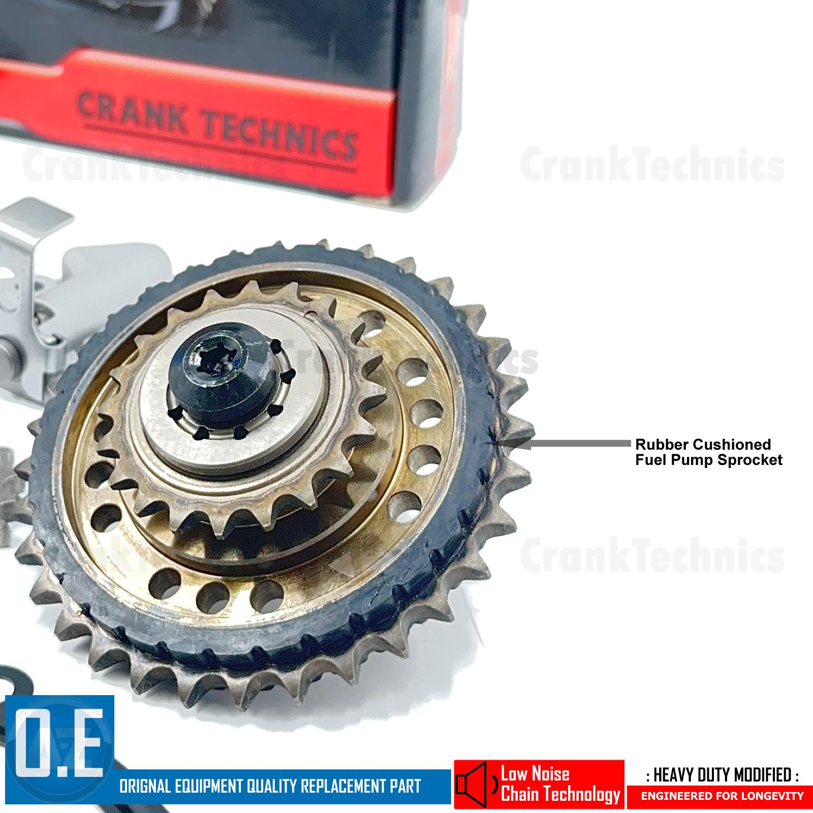 TIMING CHAIN VVT CAM GEAR KIT FOR JLR JAGUAR LAND ROVER INGENIUM 2.0 D AZCARPARTSUK